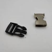 China Customized Metal Side Release Buckle 3/5'' 3/4'' Zinc Alloy Belt Buckle for sale