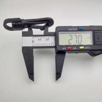 China Black 25mm Ladder Lock Slider Buckle For Bag Webbing for sale
