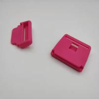 China Curved PVC POM 38mm Side Release Buckle For Handbags for sale