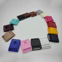 China Curved PVC POM 38mm Side Release Buckle For Handbags for sale