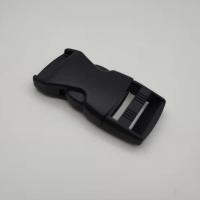 China SGS 3.2cm Plastic Breakaway Buckle Bilateral Adjustable Flat Side Release Buckles for sale