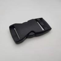 China SGS 3.2cm Plastic Breakaway Buckle Bilateral Adjustable Flat Side Release Buckles for sale