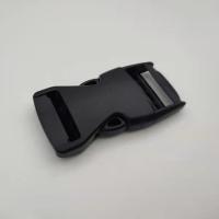 China Luggage Black Adjustable Dual Side Release Buckle 32.9mm*65.3mm for sale