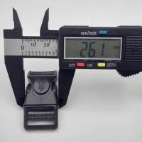 China 26.1mm Double Side Release Buckle Survival Bracelets Safety Breakaway Buckle for sale