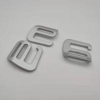 China White Triangle Plastic Tri Glide Buckle 31.9mm*30.7mm for sale