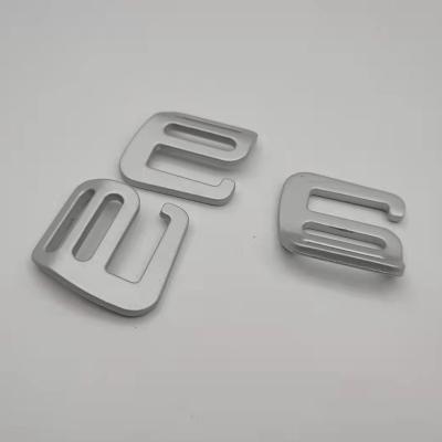 China White Triangle Plastic Tri Glide Buckle 31.9mm*30.7mm for sale