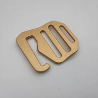 China 25.6mm Triangle Zinc Alloy Slider Lock Buckles For Pet Collar for sale