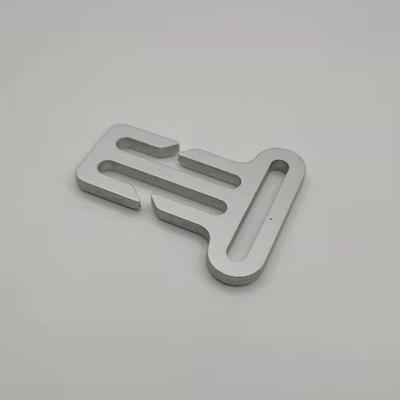 China 25.8mm*17.5mm Metal Ladder Lock Buckle Metal Backpack Clips for sale