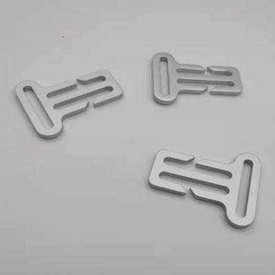 China Silver Plastic Tri Glide Buckle Triangle Backpack Metal Buckle for sale