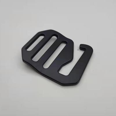 China 25.3mm Width Convenient Backpack Plastic Buckle OEM Logo Diy Strap Adjuster for sale