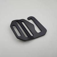 China 25.3mm Width Convenient Backpack Plastic Buckle OEM Logo Diy Strap Adjuster for sale