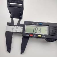 China 19.3mm*28.3mm National Molding Side Squeeze Buckle For Survival Bracelets for sale
