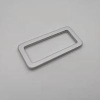 China Square Aluminum Alloy Plastic Tri Glide Buckle For Schoolbag for sale