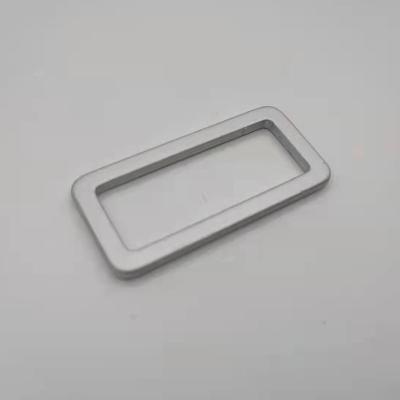 China Square Aluminum Alloy Plastic Tri Glide Buckle For Schoolbag for sale