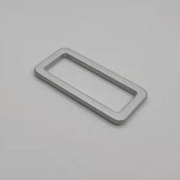 China Rectangle 18.5mm Plastic Tri Glide Buckle D Ring Loops For Webbing Strap for sale