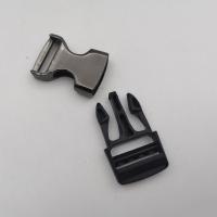 China 24.5mm*48.6mm Zinc Heavy Duty Metal Buckles For Bags for sale