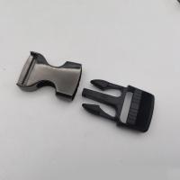 China 24.5mm*48.6mm Zinc Heavy Duty Metal Buckles For Bags for sale