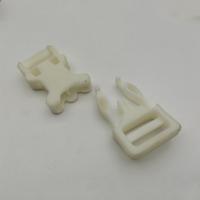 China CE CCIC 37.8mm Plastic White Side Release Buckle For Nylon Webbing for sale