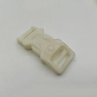 China CE CCIC 37.8mm Plastic White Side Release Buckle For Nylon Webbing for sale