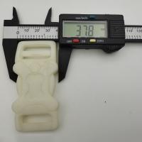 China CE CCIC 37.8mm Plastic White Side Release Buckle For Nylon Webbing for sale