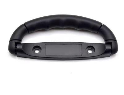 China Plain Nylon Handbag Buckles DIY Trolley Case Plastic Handle Luggage Hardware Parts for sale