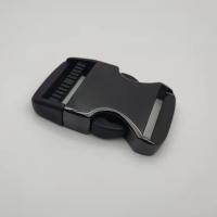China Tri Glide Buckle for backpacks plastic black handbag plastic buckle customizing Buckle for sale
