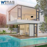 China Heat Break Airtight Exterior Aluminium Frame Casement Window Double Glazed for sale