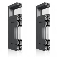 China Double Glazed Thermal Insulated Aluminum Windows Multi Functions for sale
