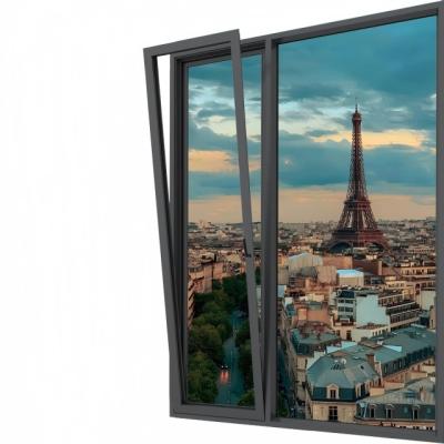 China Double Glazed Thermal Insulated Aluminum Windows Multi Functions for sale