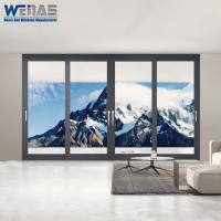 China Energy-Efficient External Aluminium Sliding Doors with Thermal Break System and Low-E Glass for sale
