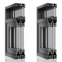 China Hurricane Typhoon Resistant Thermal Break Aluminum Sliding Glass Doors Heavy Duty for sale