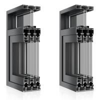 China Heavy Duty Aluminium Sliding Door With Double Glazing And Soundproofing for sale