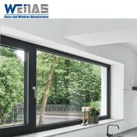 China Soundproof Commercial Aluminum Casement Windows Stainless Steel Anti Mosquito Screen Heat Insulation for sale