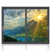 China Smooth Waterproof Aluminum Multi Slide Doors With Insulated Glass Aluminium Patio Doors for sale