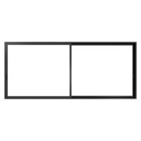 China Thermal Break Aluminum Double Front Doors Wind Resistant Alu Front Doors for sale