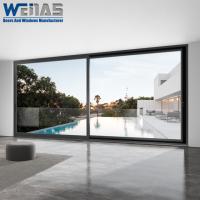 China Double Glazed Heavy Duty Sliding Door With Aluminum Frame For Villa Patio for sale