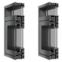 China Aluminium Exterior Thermal Glass Windows Waterproof Temperature Stabilized for sale