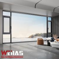 China Aluminium Exterior Thermal Glass Windows Waterproof Temperature Stabilized for sale