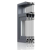 China Apartment Or Hotel Aluminum Glass Sliding Window Thermal Insulation Modern Design for sale