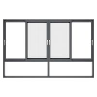 China Hurricane Resistant Thermal Insulated Alum Sliding Window Heavy Duty for sale
