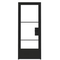 China Villa Or House Heavy Duty Glazed Aluminum Casement Door Water Tightness for sale