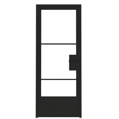China Villa Or House Heavy Duty Glazed Aluminum Casement Door Water Tightness for sale