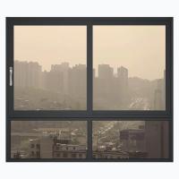 China Airtight 6063-T5 Aluminium Glass Sliding Window Thermal Insulated Lateral Pressing for sale