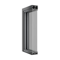 China 6063-T5 Aluminium Interior Sliding Doors Room Dividers Maximizing Light Space Saving for sale