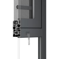 China Apartment Outdoor Aluminium Casement Windows Water Tightness Sound Insulation for sale