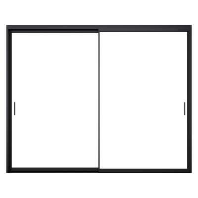 China Aluminium Residential Interior Sliding Glass Partition Doors Large Lighting Area for sale