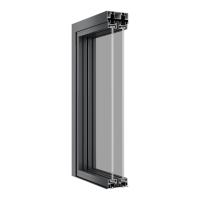 China Aluminium Residential Interior Sliding Glass Partition Doors Large Lighting Area for sale