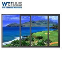 China Explosion Proof Heat Insulation Glazing Outside Heavy Duty Aluminium Sliding Doors for sale