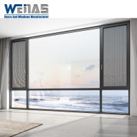 China Aluminum Alloy Casement Windows Windproof For Balcony Patio Villa Hotel for sale
