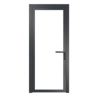 China Aluminum Waterproof Slim Frame Casement Doors Washroom Bathroom Kitchen for sale